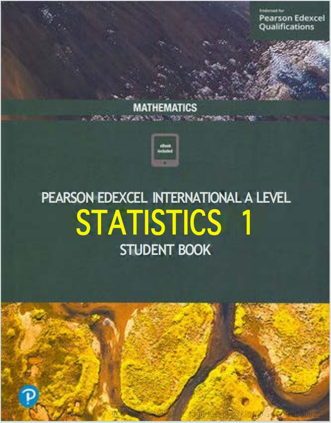 Alevel爱德思统计学教材《Pearson Edexcel International A Level Statistics 1 ...