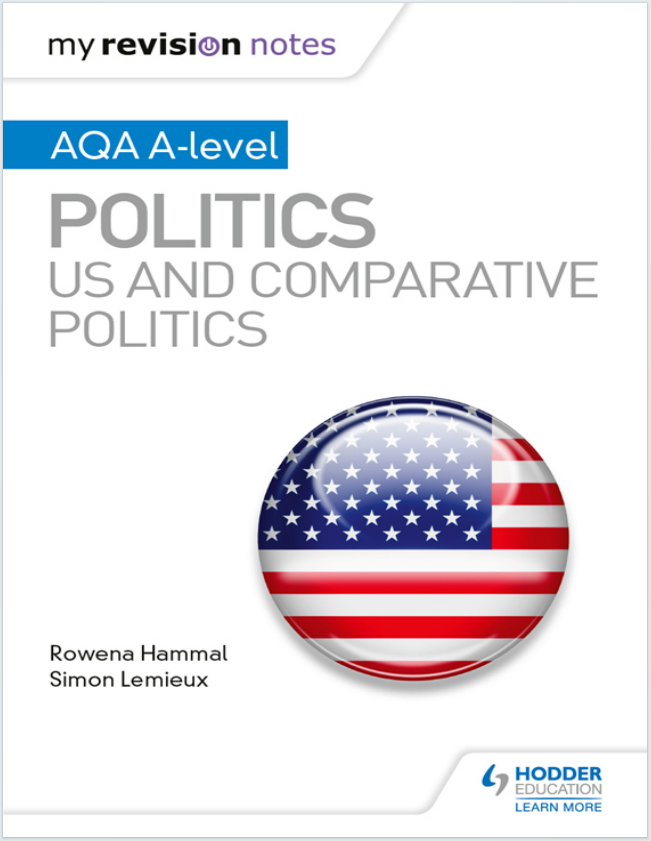 Alevel美国政府与比较政治教材下载《My Revision Notes AQA A-level Politics US and ...